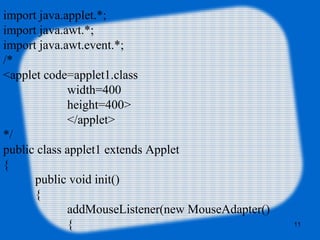 Java applet | PPT
