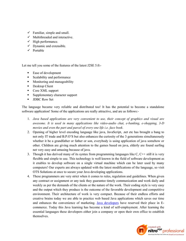 Java application-development | PDF