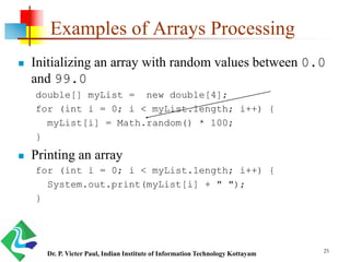 Java - Arrays Concepts | PDF