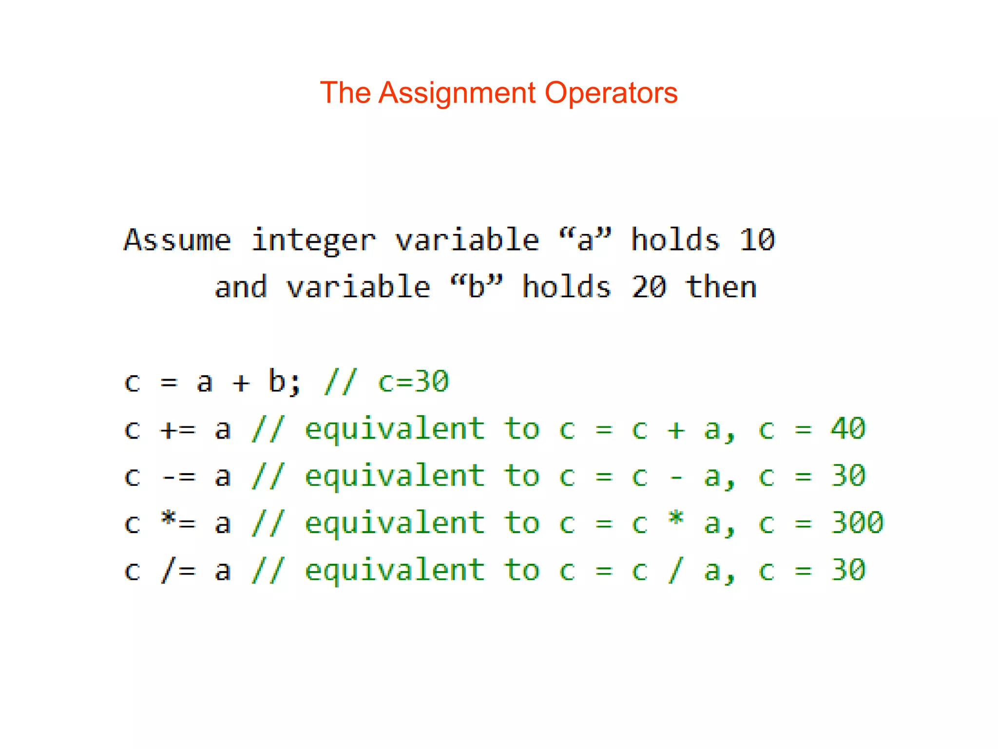 Java Basic Operators Pdf Programming Languages Computing
