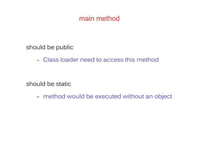 Java basic-syntax | PPT