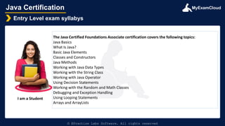 Java Certification | PPT