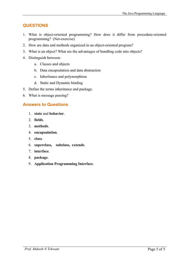 Java chapter 3 | PDF