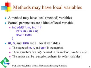Java - Class Structure | PPT