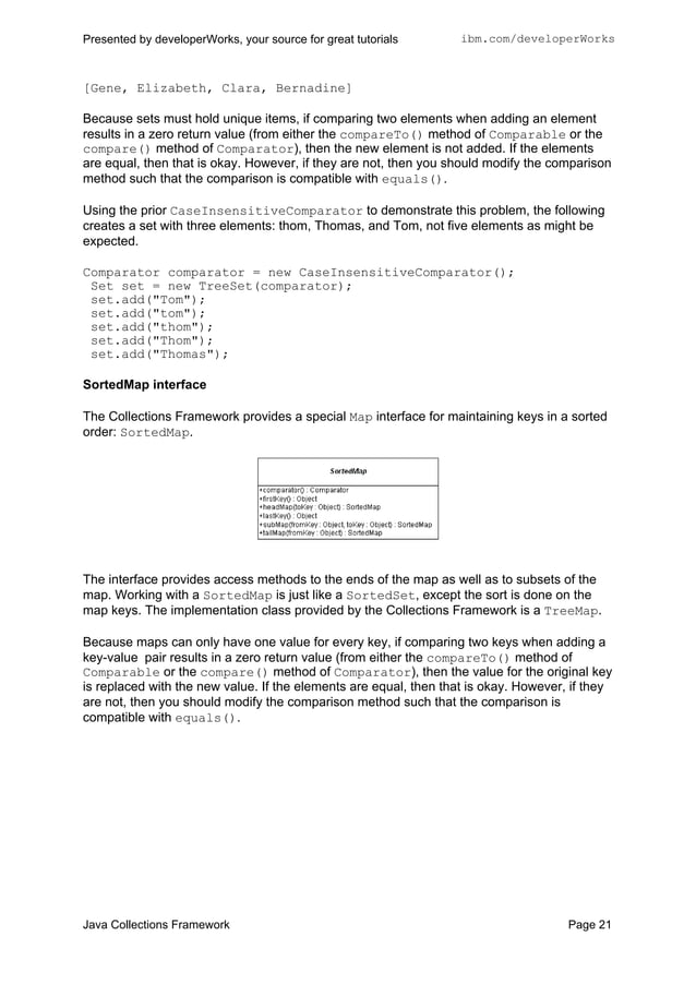 Java Collections Framework | PPT