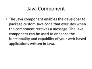 Java component
