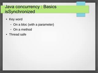 Java concurrency | ODP