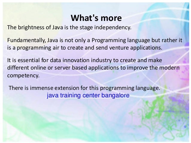 Scope of Java Developer in the field of Software Industry