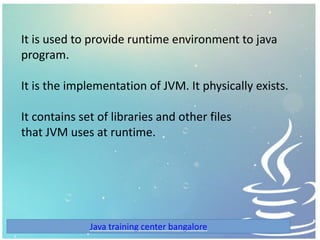 JVM, JRE and Javac are the main part for the java program | PDF | Programming Languages | Computing