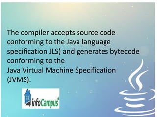 JVM, JRE and Javac are the main part for the java program | PDF | Programming Languages | Computing
