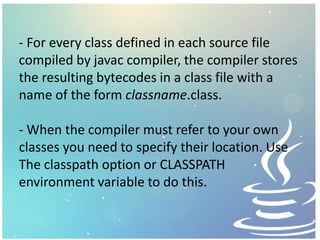 JVM, JRE and Javac are the main part for the java program | PDF | Programming Languages | Computing