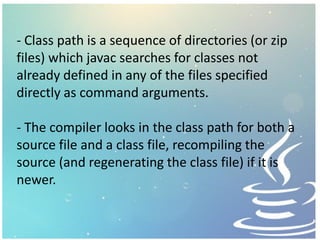 JVM, JRE and Javac are the main part for the java program | PDF ...