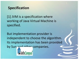 JVM, JRE and Javac are the main part for the java program | PDF | Programming Languages | Computing