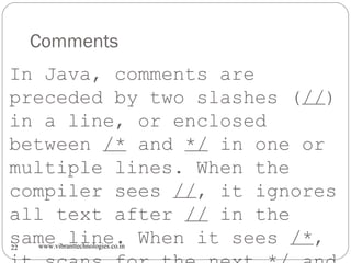 Professional-core-java-training | PPT