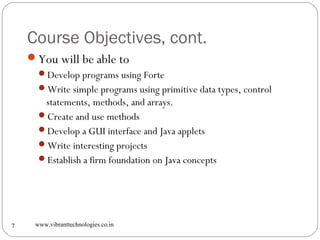 Professional-core-java-training | PPT