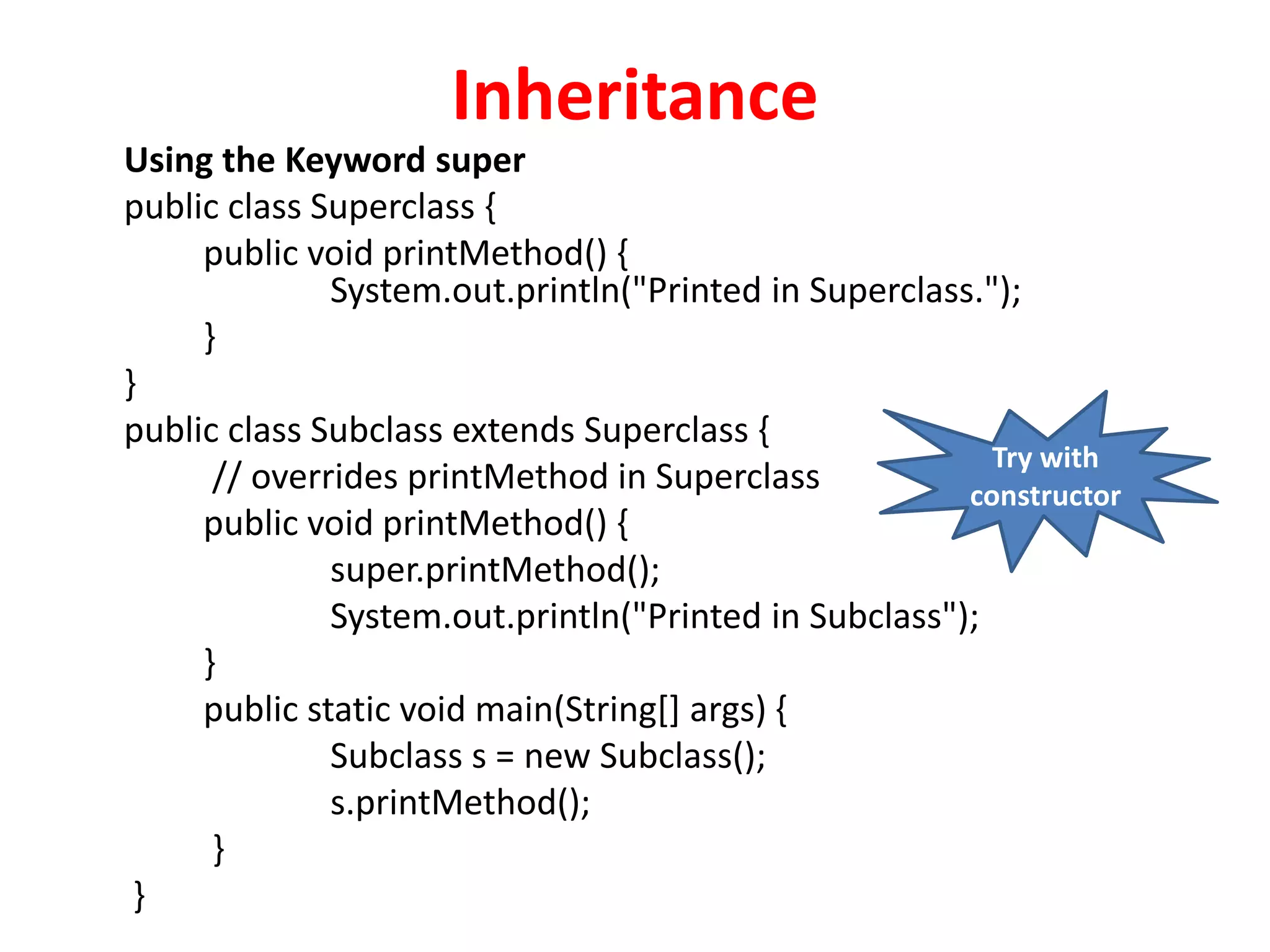 Java For beginners and CSIT and IT students | PPTX