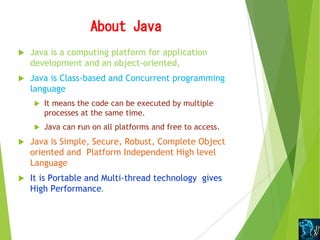 Java data types, variables and jvm | PPT