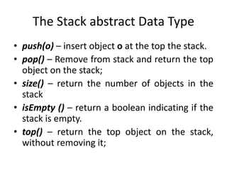 Java Stack (Pilha) | PPTX