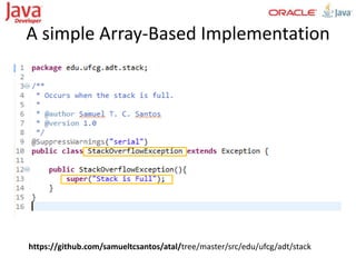 Java Stack (Pilha) | PPTX