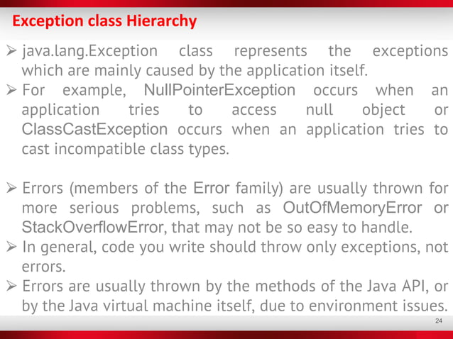Java exception-handling | PDF | Programming Languages | Computing