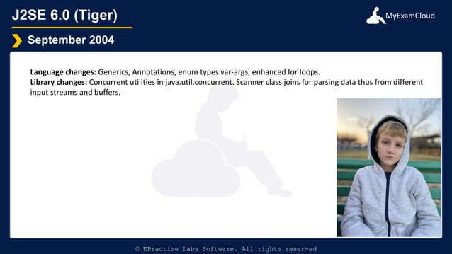 Java History - MyExamCloud Presentation | PPT