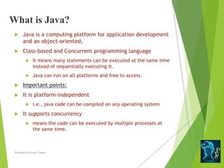 Java features | PPT | Programming Languages | Computing
