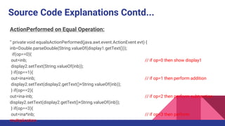 Scientific calcultor-Java | PPTX