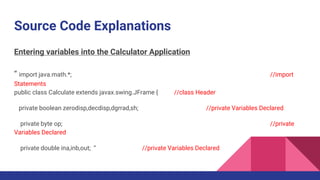 Scientific calcultor-Java | PPTX