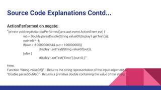 Scientific calcultor-Java | PPTX