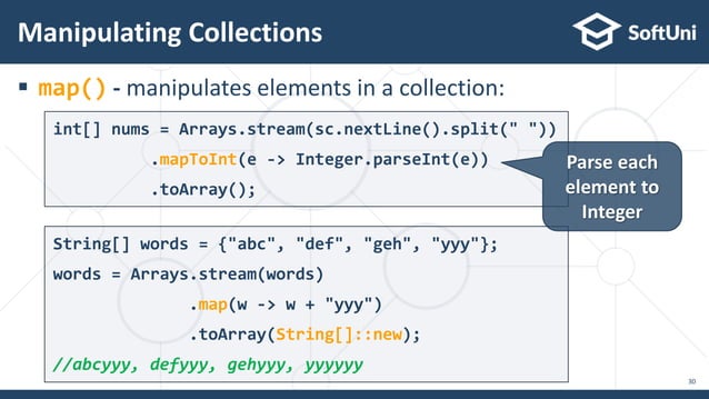 Java Foundations: Maps, Lambda and Stream API | PPTX | Programming Languages | Computing