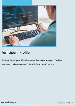 Java Full Stack Training by Sudaksha | PDF