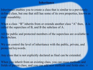 Java inheritance | PPT