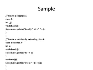 Java inheritance | PPT