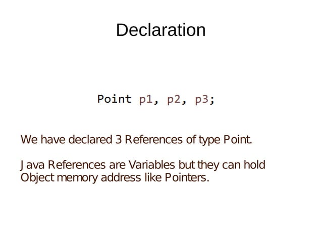 Java Instantiation | PPT