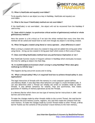 Java interview-questions-and-answers | PDF