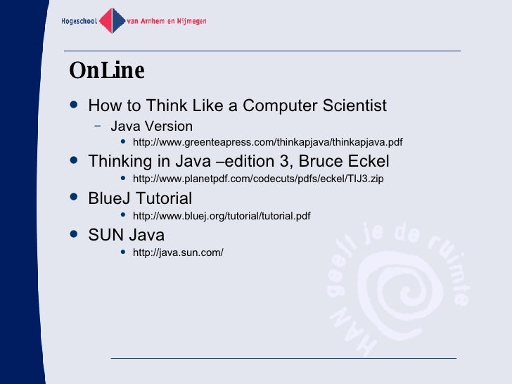 bluej online tutorial