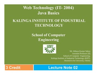 Java lecture-2 | PPT