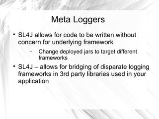Java logging | PDF
