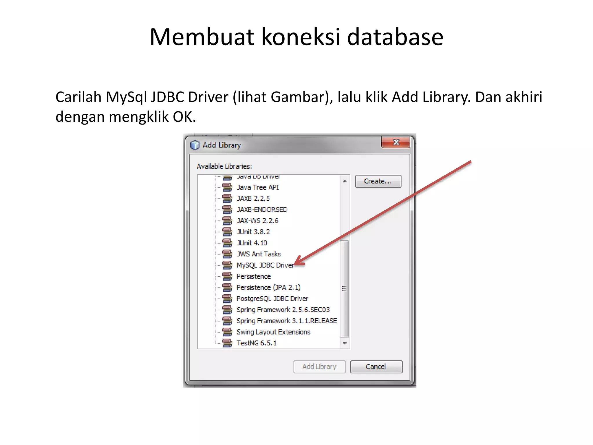 Java membuat form data mahasiswa | PPT
