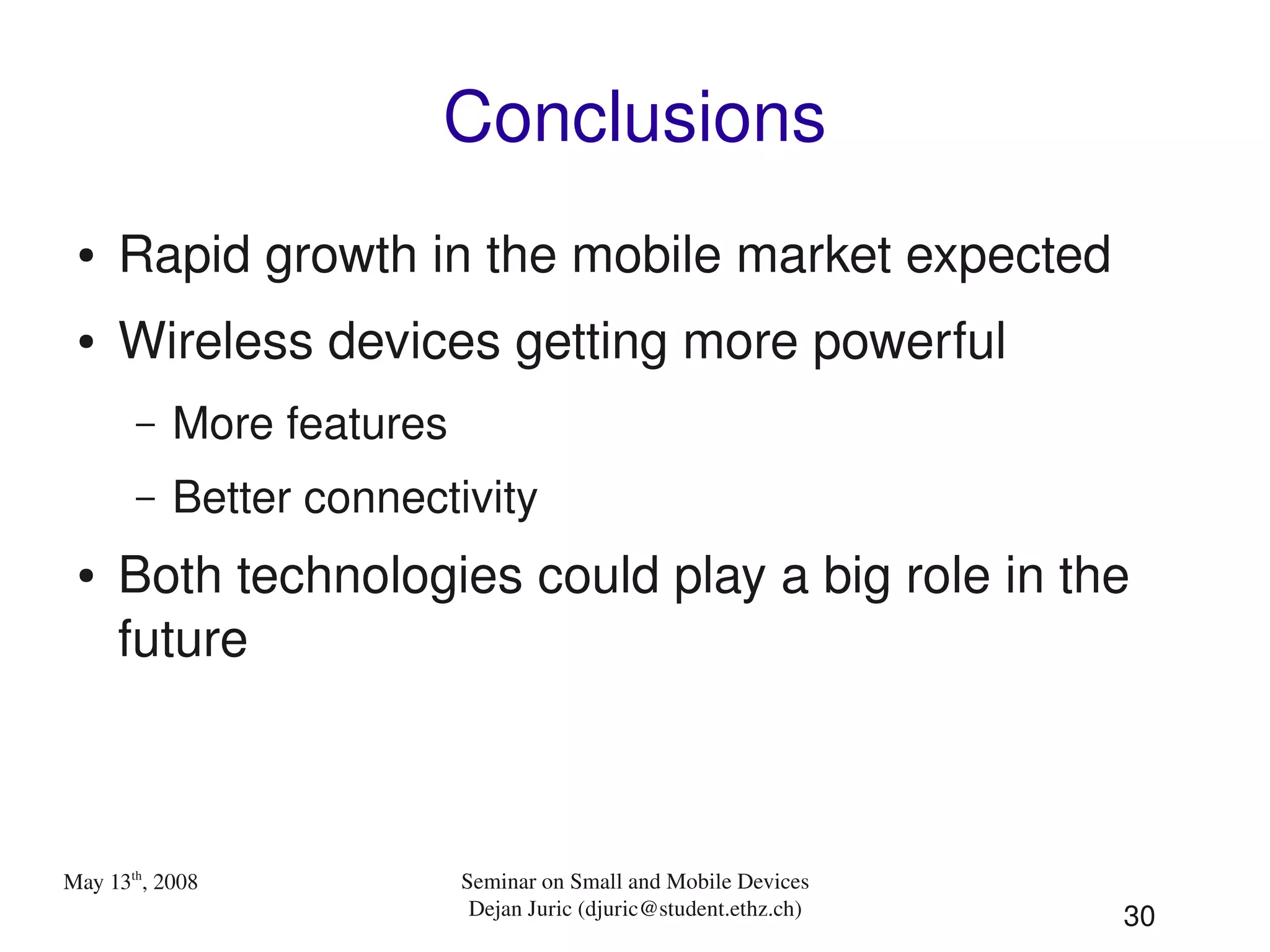 Java Micro Edition Platform And Android Seminar On Small And Mobile Devices Ppt