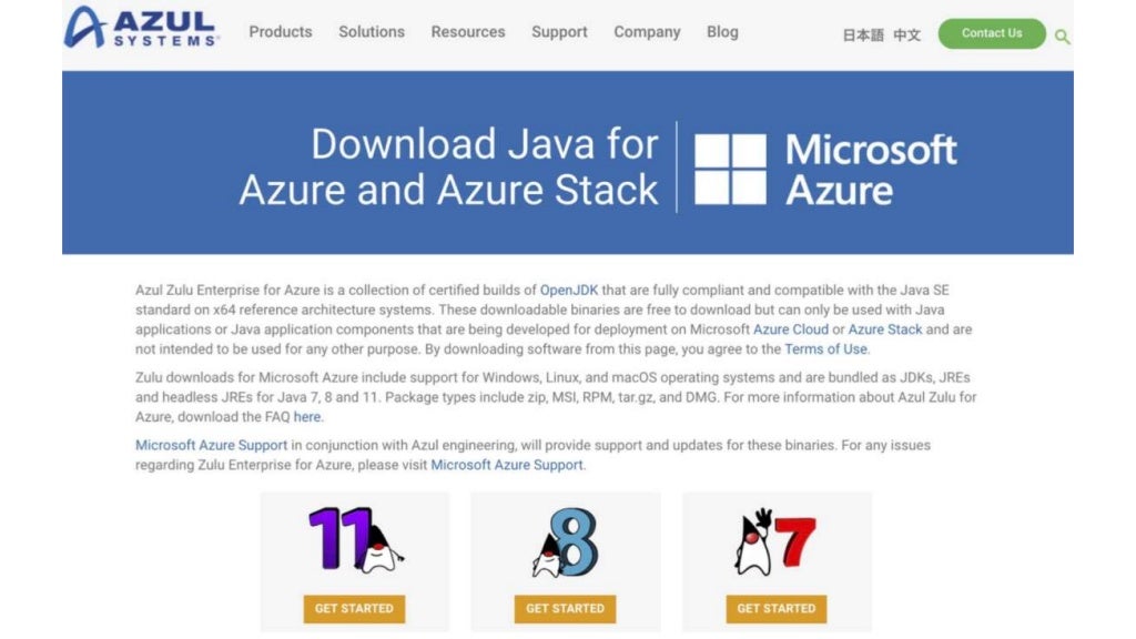 Java On Azure 2019