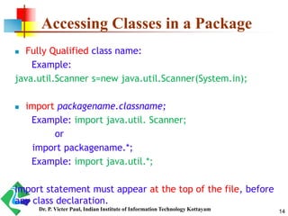 Java - Packages Concepts | PDF