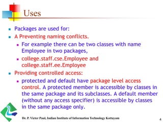 Java - Packages Concepts | PDF