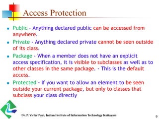 Java - Packages Concepts | PDF
