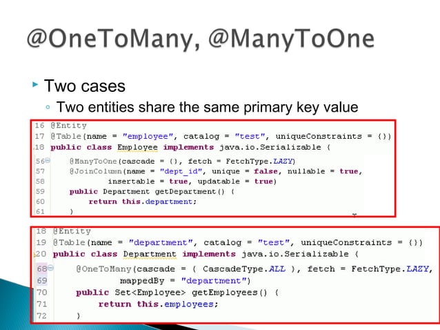 Java persistence api | PPT