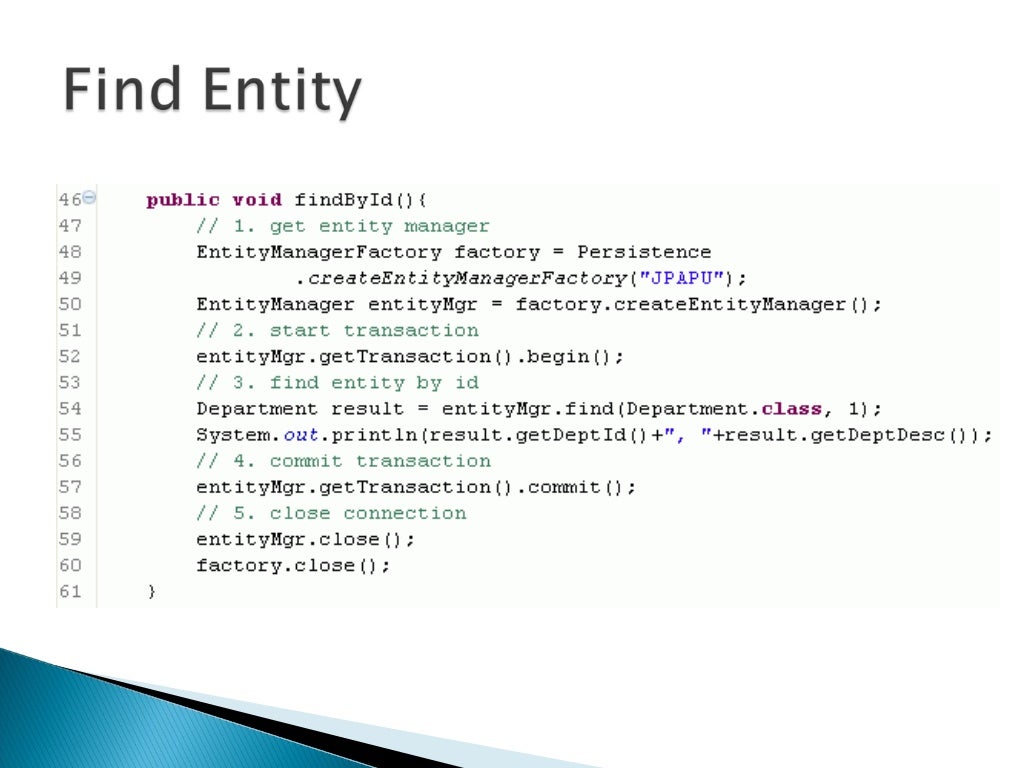Java Persistence Api Jpa Step By Step