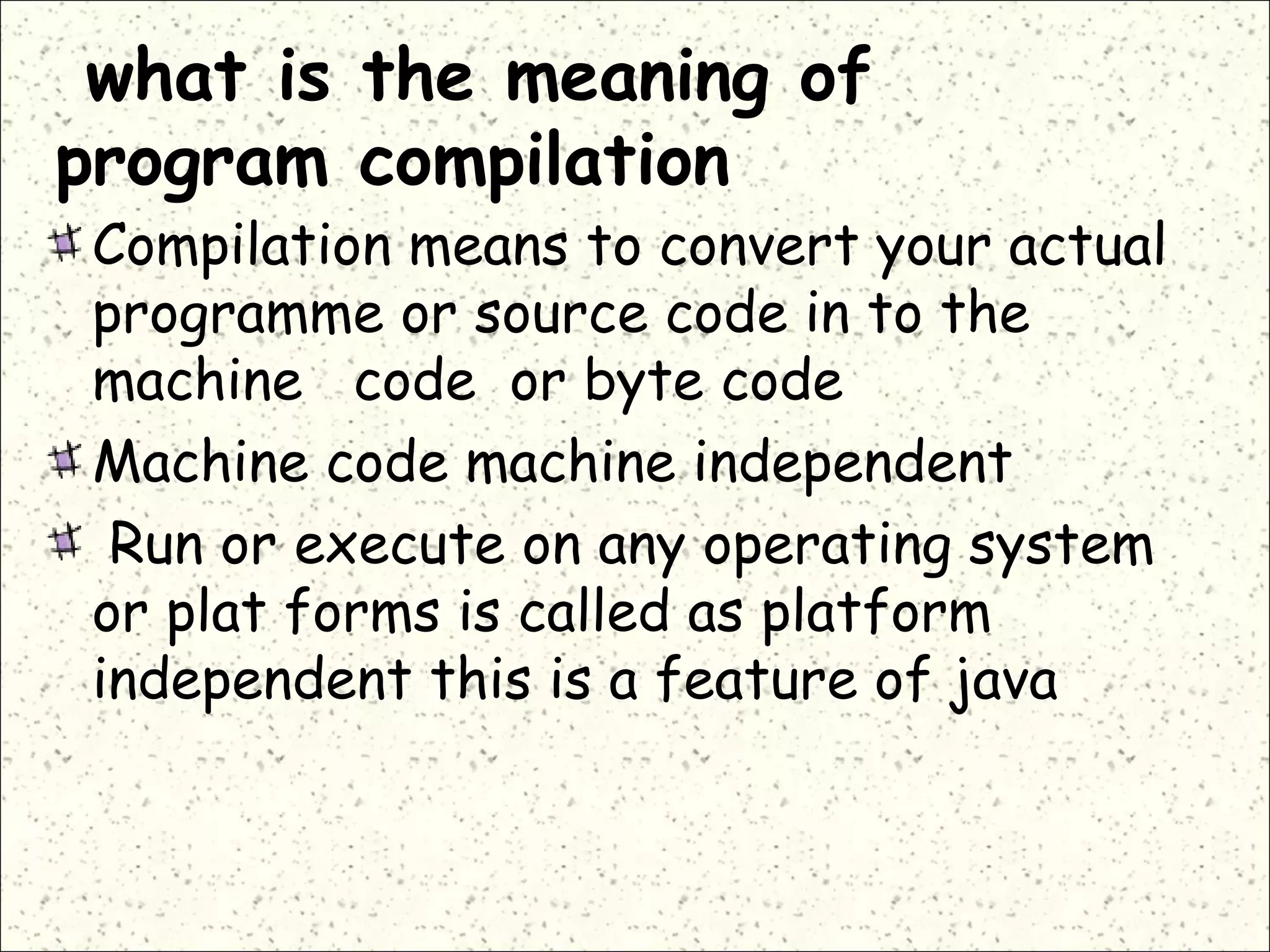 Java ppt | PPT