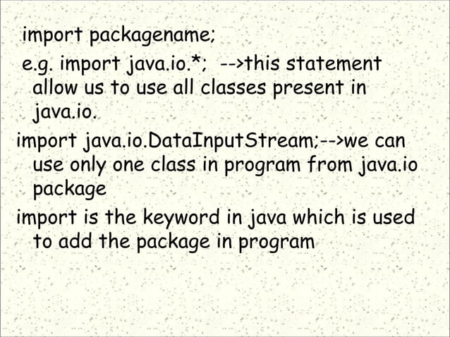 Java ppt | PPT