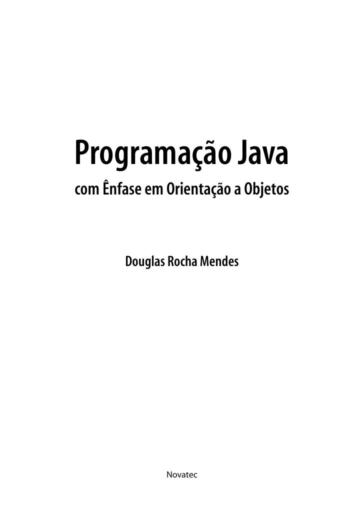 Java programação orientada a objetos