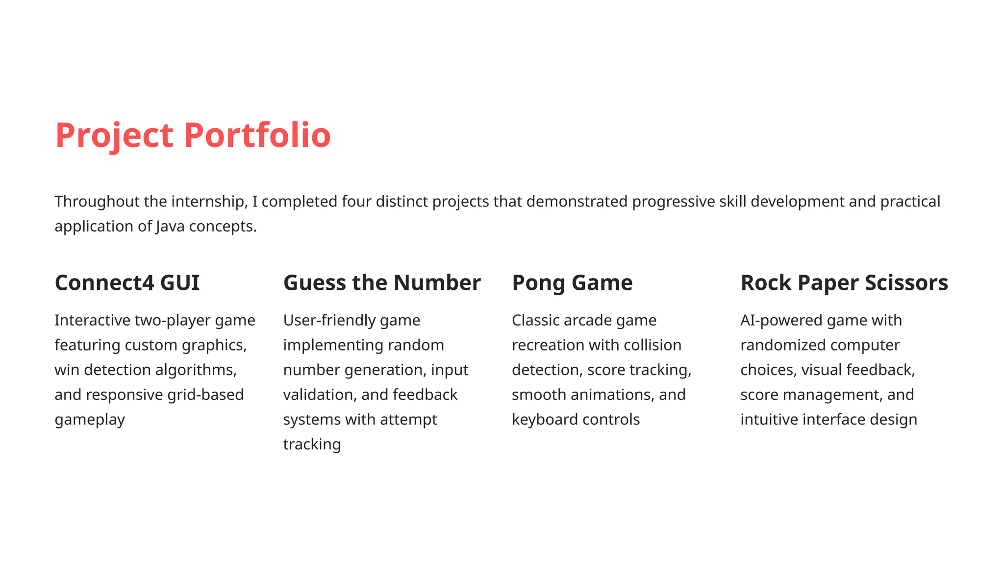 Advanced Java-Programming summer internship.pptx. | PPTX